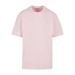 T-Shirt Karl Kani "Karl Kani Small Signature Essential Tee", Damen, Gr. L, rose, 100% Baumwolle, bedruckt, normal, Rundhals, Shirts T-Shirt