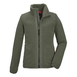 Killtec Fleecejacke in Khaki - 53% | Gr&ouml;&szlig;e 140 | Kids-fleecejacken-fleecepullover