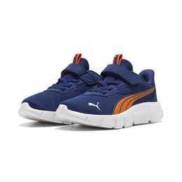 Puma Mädchen Sneaker "FlexFocus Modern Sneakers Kinder", Gr. 28blau jewel rickie orange weiß, Obermaterial: Textil, Synthetik; Futter: Textil;