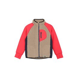 Color Kids Fleecejacke in Beige/ Pink - 63% | Gr&ouml;&szlig;e 128 | Kids-fleecejacken-fleecepullover