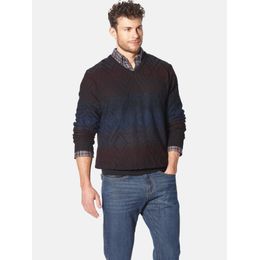 Babista Herren Wollpullover "Pullover ROMODETTI", rot, Gr. M, gemustert, Obermaterial: 50% Wolle mw. 50% Polyacryl PAN., Pullover