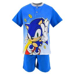 Sonic Pyjama "Sonic" in Blau - 56% | Größe 98 | Kinder-waesche