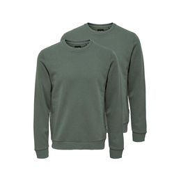 Only & Sons Only & Sons Sweatshirt 'Ceres' male Green size XL