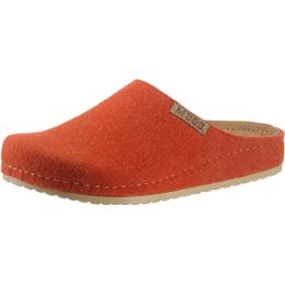 MUBB Damen Pantoffel orange, Gr&ouml;&szlig;e 40