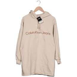 Calvin Klein Jeans Kapuzenpullover Damen Gr&ouml;&szlig;e S Second Hand beige