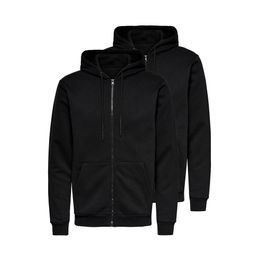 Only & Sons Only & Sons Zip-Up Hoodie 'Ceres' male Black size M