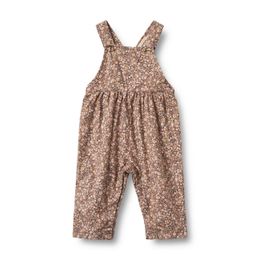 Wheat Mädchen Jumpsuit "Wheat Overall Liz"schwarz sea garden, Gr. 92, 100% Baumwolle (Bio), Overalls