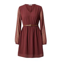 ABOUT YOU Kleid 'Aurea' Damen Gr&ouml;&szlig;e 34 weinrot Winterkleid