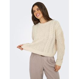Only Pullover in Beige - 54% | Gr&ouml;&szlig;e XL | Damen-pullover-cardigans