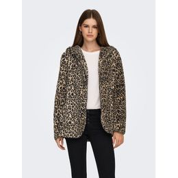 Only Cardigan in Hellbraun/ Schwarz - 47% | Gr&ouml;&szlig;e S | Damen-pullover-cardigans