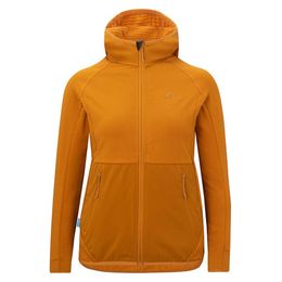 Westfjord Fleecejacke "Thingvellir" in Orange - 54% | Gr&ouml;&szlig;e XL | Damenjacken