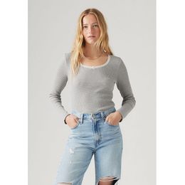 Levi's Levi's Longsleeve in Grau - 44% | Gr&ouml;&szlig;e M | Damen-tops