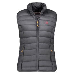 Geographical Norway Steppweste "Vatikolor" in Anthrazit - 55% | Gr&ouml;&szlig;e M | Damenjacken