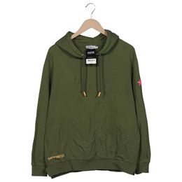 Zwillingsherz Kapuzenpullover Damen Gr&ouml;&szlig;e L Second Hand gr&uuml;n