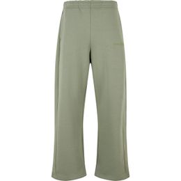 Karl Kani Damen Jogginghose "Karl Kani Kani Ellipse Straight Leg Sweatpants"olive, Gr. XXL, 60% Baumwolle, 40% Polyester, Hosen
