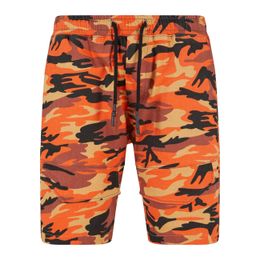 2Y Premium Herren Shorts "2Y Premium Herren 2Y Jeans Shorts", orange, Gr. 30, 97% Baumwolle, 3% Elasthan, Hosen
