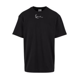 Karl Kani Damen T-Shirt "Karl Kani Herren KM241-80-2 Karl Kani Small Signature Diner Tee"schwarz, Gr. M, bedruckt, 100% Baumwolle, Shirts
