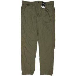 KnowledgeCotton Apparel Stoffhose Herren Gr&ouml;&szlig;e 35/36 Second Hand gr&uuml;n