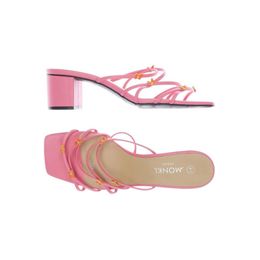 MONKI Sandalen Damen Gr&ouml;&szlig;e 41 Second Hand pink