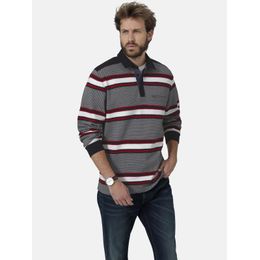 Babista Herren Sweatshirt "Sweatshirt LUCCAVERA", grau, Gr. L, Obermaterial: 100% Baumwolle CO., Sweatshirts, im Streifen-Design