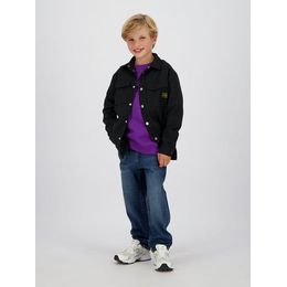 Vingino Hemdjacke in Schwarz - 60% | Gr&ouml;&szlig;e 152 | Kinder-blusen-hemden
