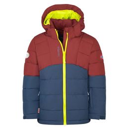 Trollkids Winterjacke "Gryllefjord" in Dunkelblau/ Braunrot - 42% | Gr&ouml;&szlig;e 98 | Kinderjacken