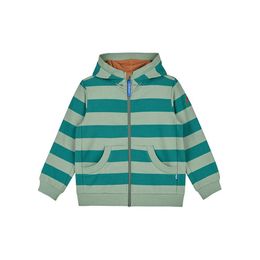 Finkid Sweatjacke "Laiva" in Gr&uuml;n - 48% | Gr&ouml;&szlig;e 100/110 | Kinder-sweatshirts-jacken