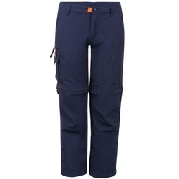 Trollkids Zipp-Off-Trekkinghose "Oppland" - Regular fit - in Dunkelblau - 49% | Gr&ouml;&szlig;e 98 | Kinderhosen