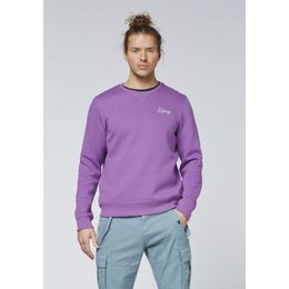 Chiemsee Herren Sweatshirt, lila, Gr. M, 60% Baumwolle, 40% Polyester, Sweatshirts