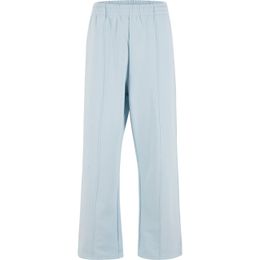 Karl Kani Damen Jogginghose "Karl Kani Signature Straight Leg Sweatpants"light blau, Gr. S, 60% Baumwolle, 40% Polyester, Hosen