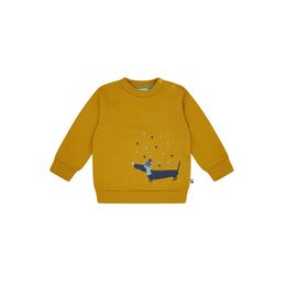 loud + proud Sweater 'Dackel' girl Yellow size 86/92
