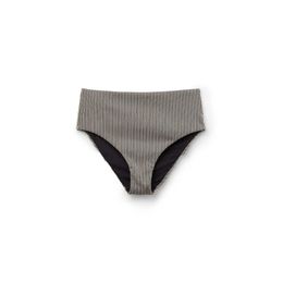CALZEDONIA Bikinihose Damen Gr&ouml;&szlig;e M gold / schwarz / wei&szlig;