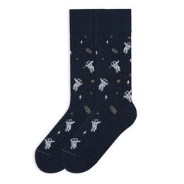 von Jungfeld Socks 'Astronauten Icon' female Black size 43-46