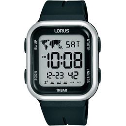 Lorus Digitaluhr Herren Gr&ouml;&szlig;e One Size schwarz
