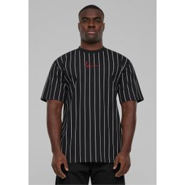 Karl Kani Herren T-Shirt "Karl Kani Herren", schwarz-wei&szlig;, Gr. XS, gestreift, 100% Baumwolle, Shirts
