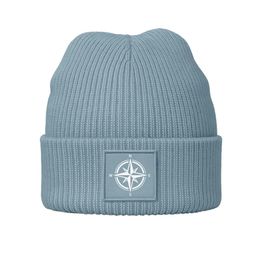 Neverless Beanie 'Windrose' female Blue size Onesize