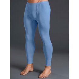 King&acute;S Club KINGS CLUB Herren Lange Unterhose, Gr. 5, blau, 100% Baumwolle, Unterhosen