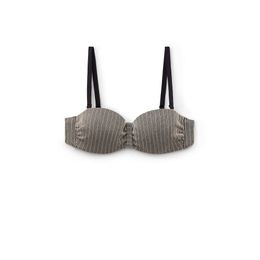 CALZEDONIA Bikini Top female Black size 85B/80C/75D