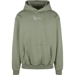 Kapuzensweatshirt Karl Kani "Karl Kani Small Signature Essential OS Hoodie", Herren, Gr. S, gr&uuml;n, 65% Baumwolle, 35% Polyester, Sweatshirts