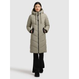 Khujo Damen Steppmantel "ARIBAY6 LIGHT", gr&uuml;n, Gr. XS, unifarben, 100% Polyester, M&auml;ntel