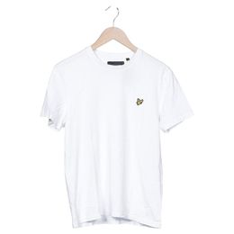 Lyle & Scott Lyle & Scott T-Shirt Herren Gr&ouml;&szlig;e M Second Hand wei&szlig;