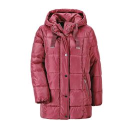 GOLDNER Damen Steppjacke "Lange Steppjacke", rot, Gr. 44, Obermaterial: 100% Polyester PES., Jacken