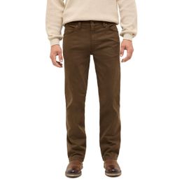 Mustang Herren 5-Pocket-Hose "Herren Style Tramper Straight", braun, Gr. 31, Twill, 97% Baumwolle, 3% Elasthan, Hosen