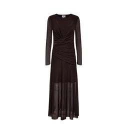 N&uuml;mph N&Uuml;MPH Damen Jerseykleid "N&uuml;mph Dress NUCIRRI", schwarz, Gr. L, Obermaterial: 95% Polyester, 5% Elasthan, Kleider