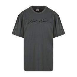 Karl Kani Damen T-Shirt "Karl Kani KK Autograph Heavy Jersey Boxy Tee"schwarz, Gr. XXS, 100% Baumwolle, Shirts