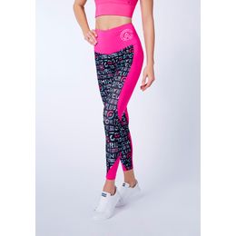 Chiemsee Damen Leggings, rosa, Gr. 38, 80% Polyester, 20% Elasthan, Hosen