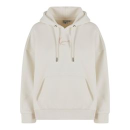 Karl Kani Damen Kapuzenpullover "Karl Kani Damen Karl Kani Small Signature Star Os Hoodie"sanftes wei&szlig;, Gr. XS, mehrfarbig, 80% Baumwolle, 20%