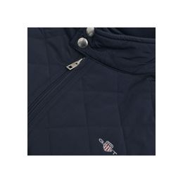 Gant Herren Steppweste "Steppweste QUILTED WINDCHEATER VEST", blau, Gr. XXXL, Obermaterial: 100% Polyester PES., Westen