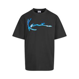 Karl Kani Damen T-Shirt "Karl Kani Herren KM242-025-2 Water Signature Tee"schwarz, Gr. M, 100% Baumwolle, Shirts