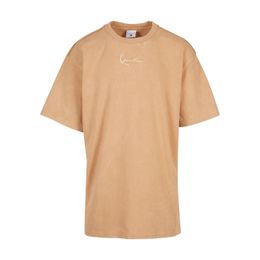 T-Shirt Karl Kani "Karl Kani Herren", Damen, Gr. XS, sand, 100% Baumwolle, bedruckt, loose fit, Rundhals, Shirts T-Shirt